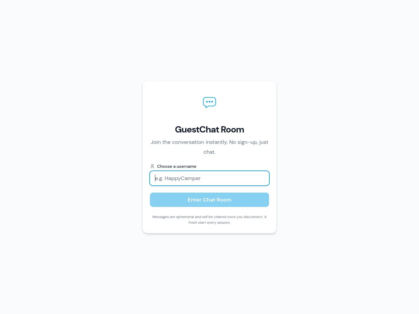 GuestChat Room