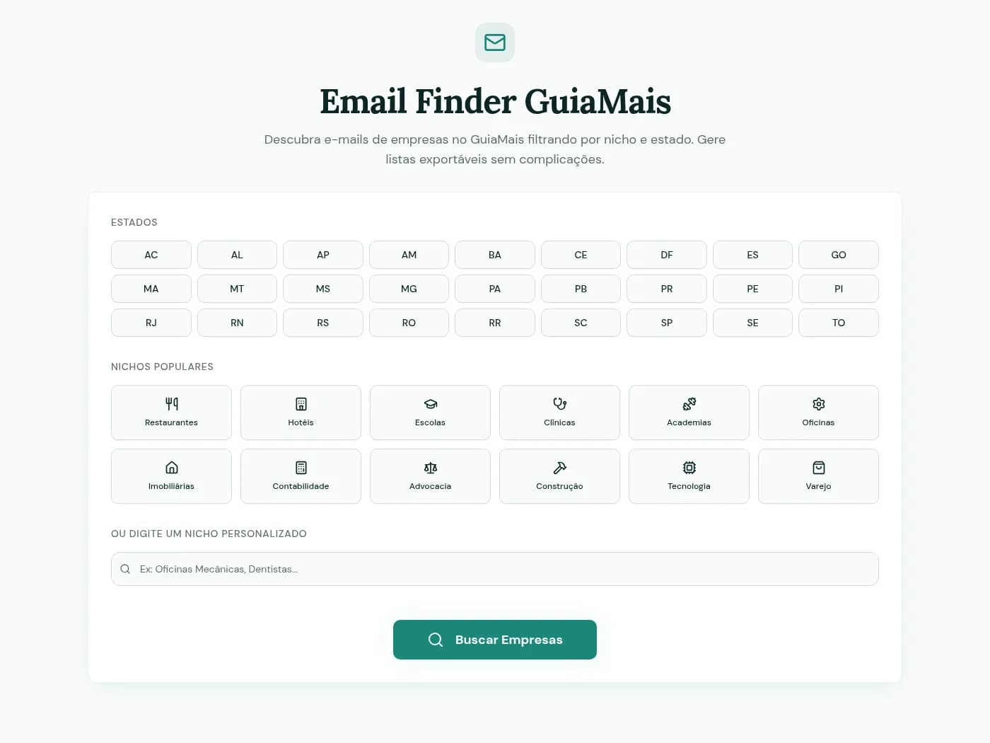 Email Finder GuiaMais