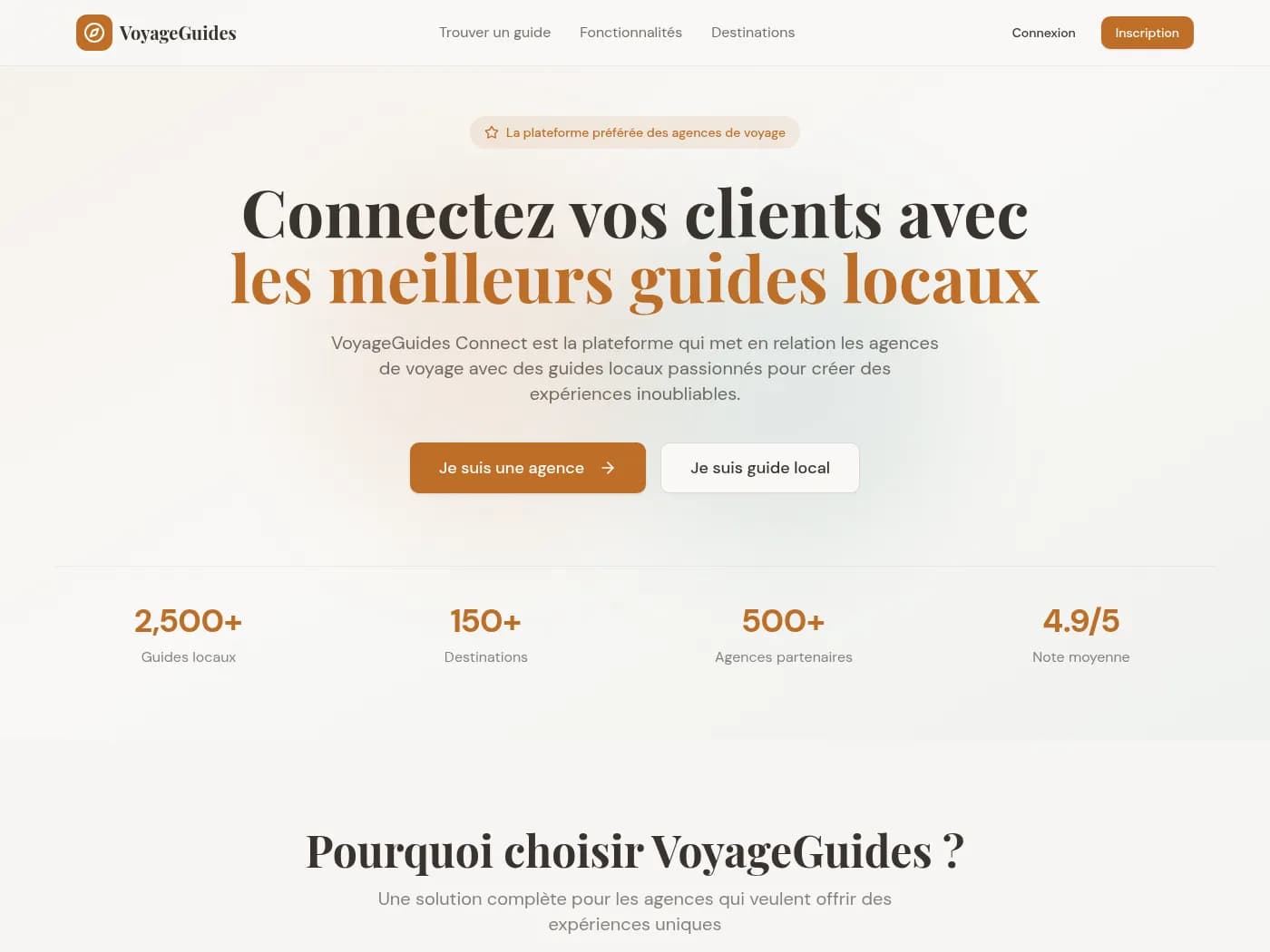VoyageGuides Connect