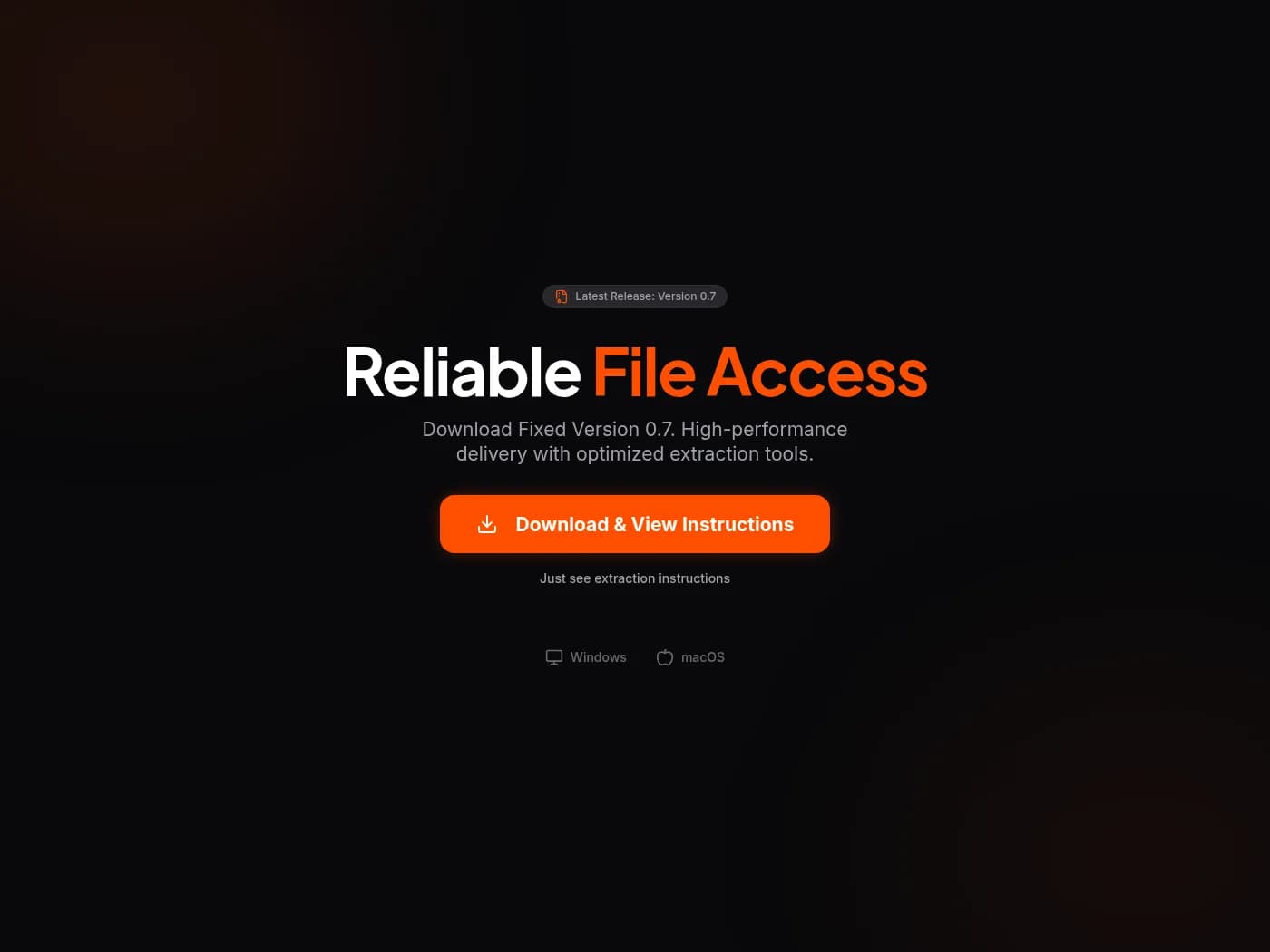 Guided File Download