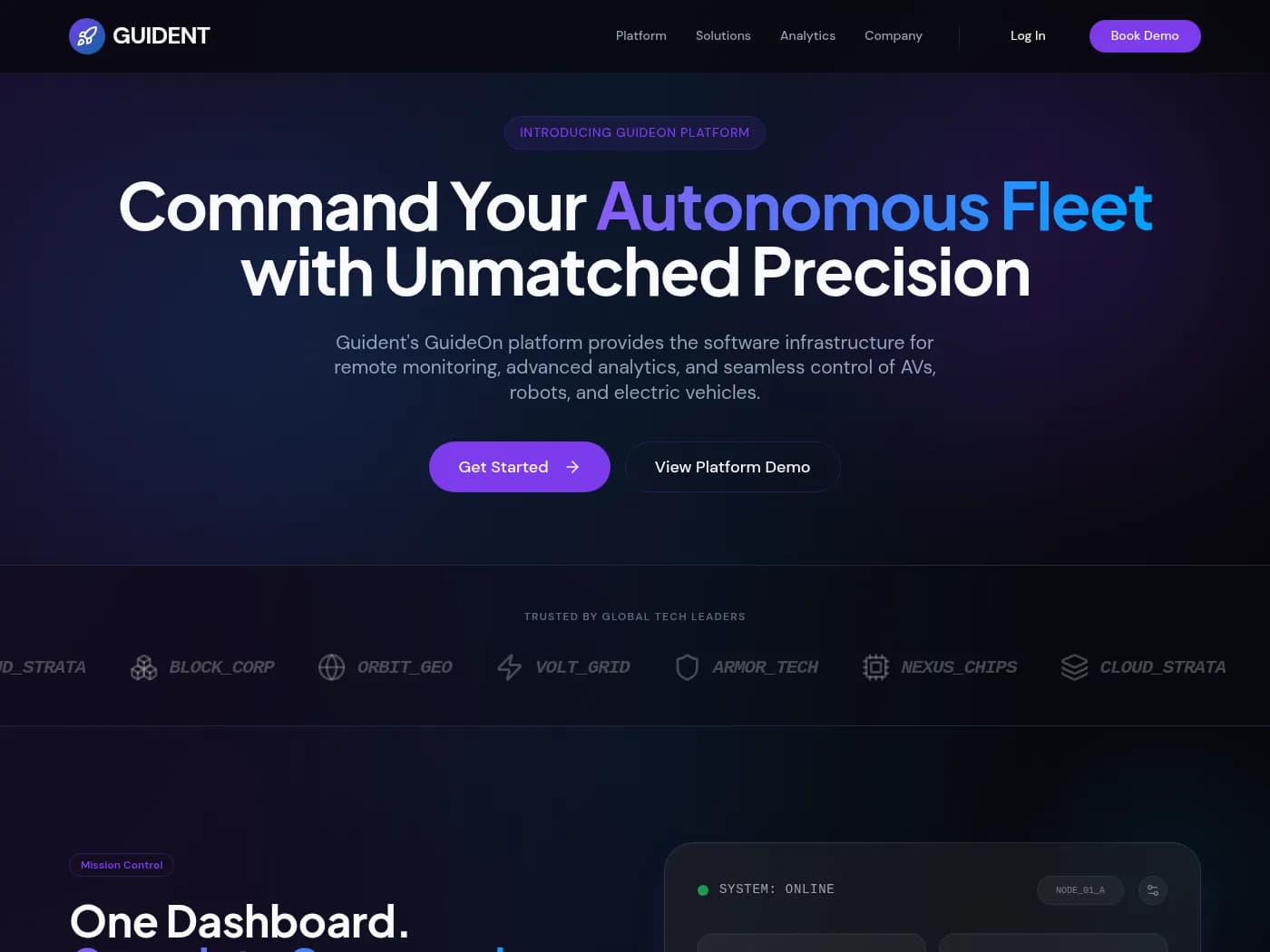 Guident Company Website