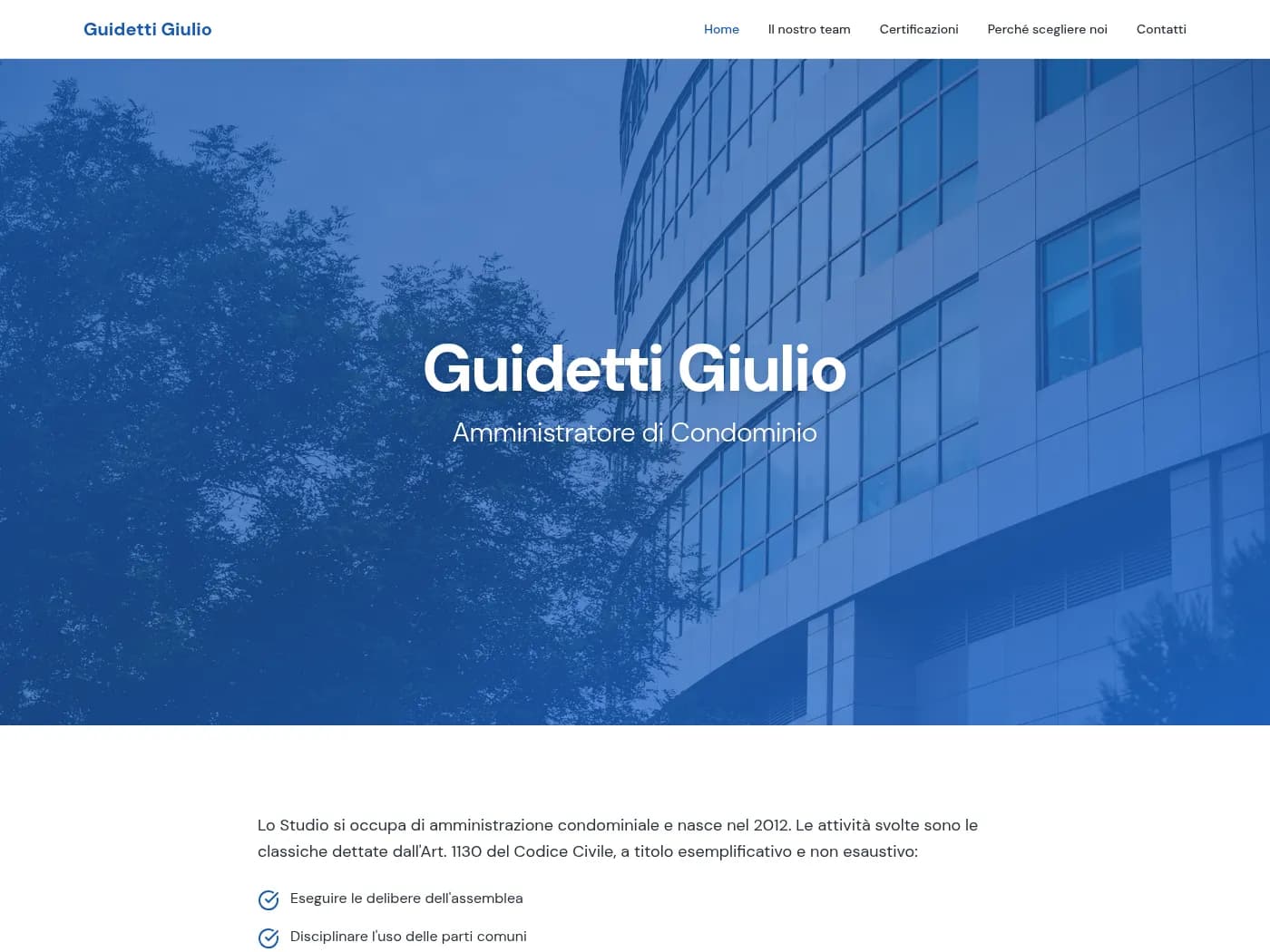 Guidetti Giulio Studio Web