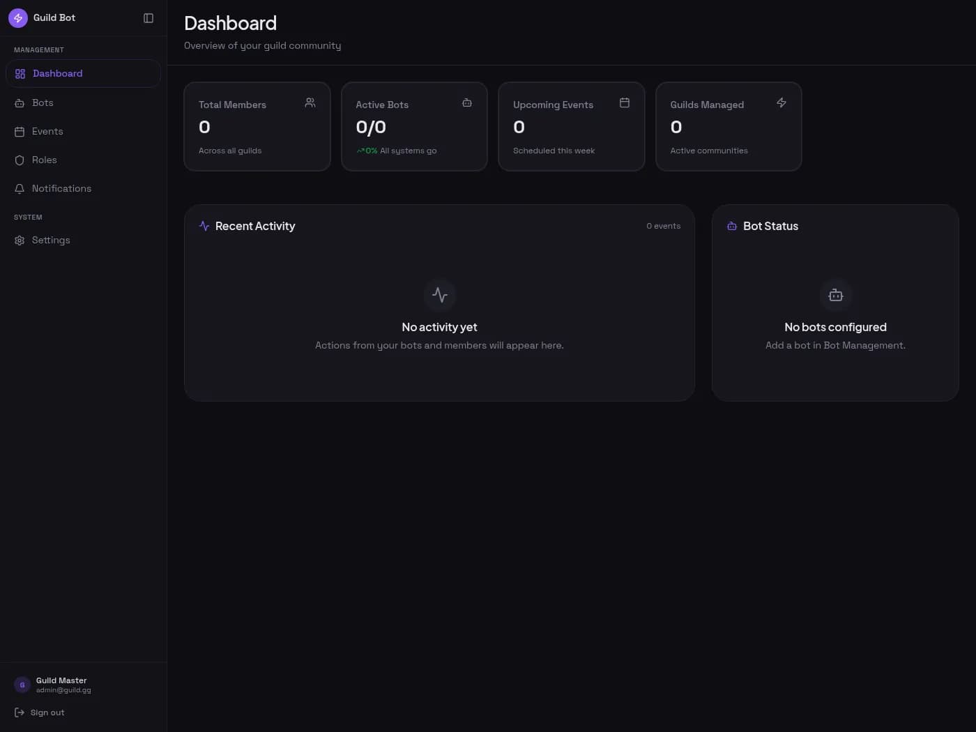 Guild Bot Assistant