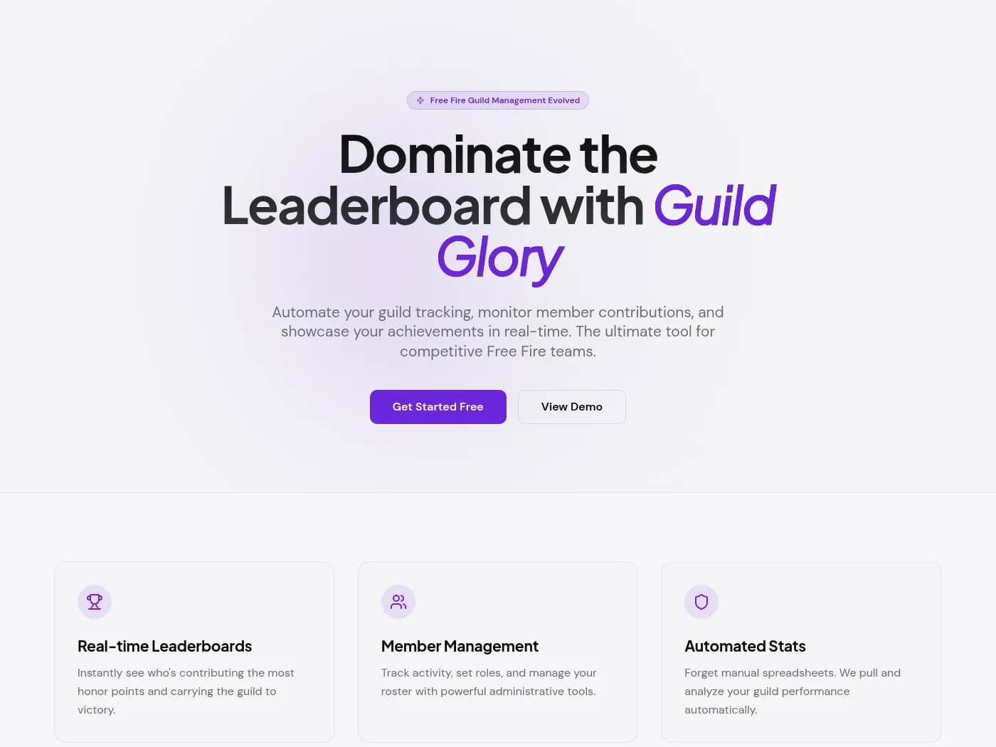 Guild Glory Bot