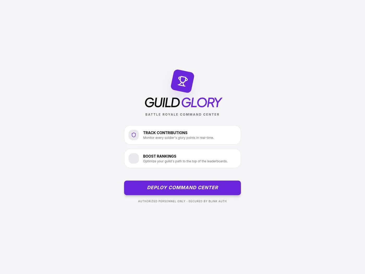 Guild Glory Booster