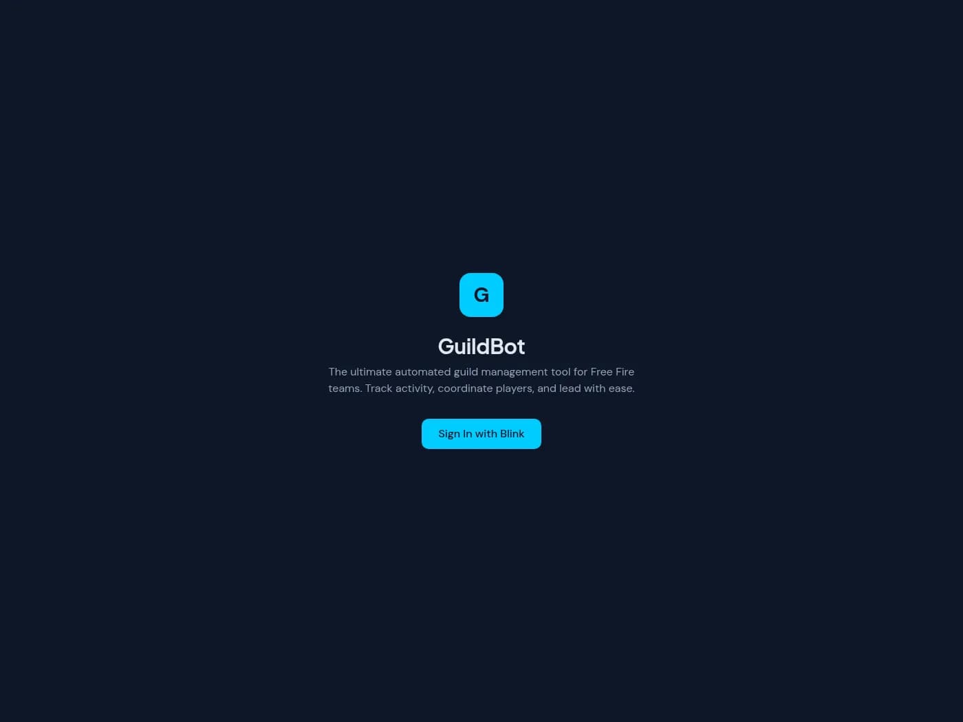 GuildBot for Free Fire