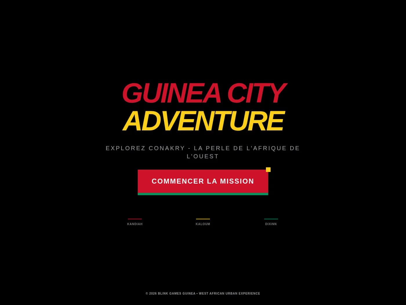 Guinea City Adventure