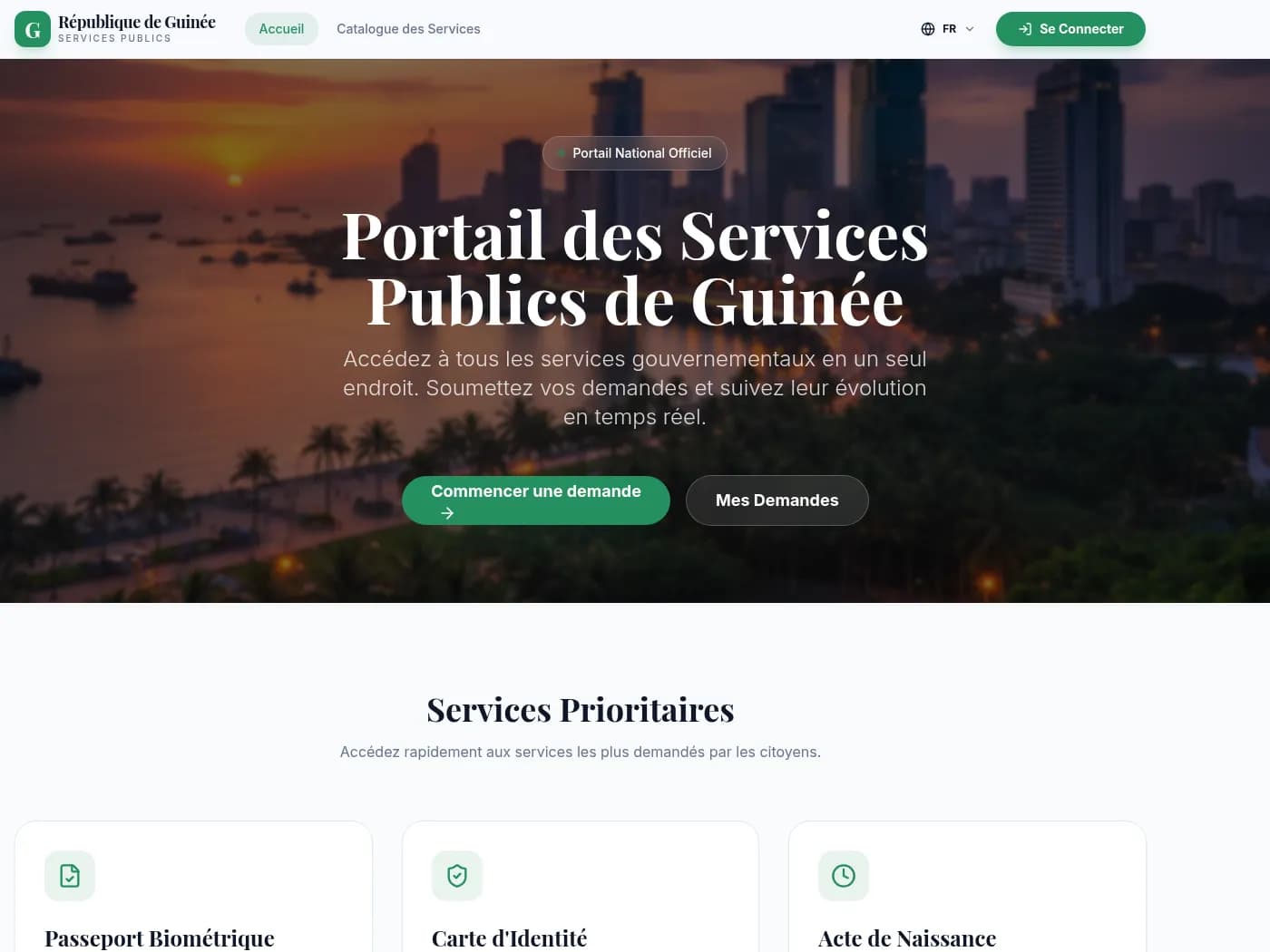 Guinée Public Services Hub