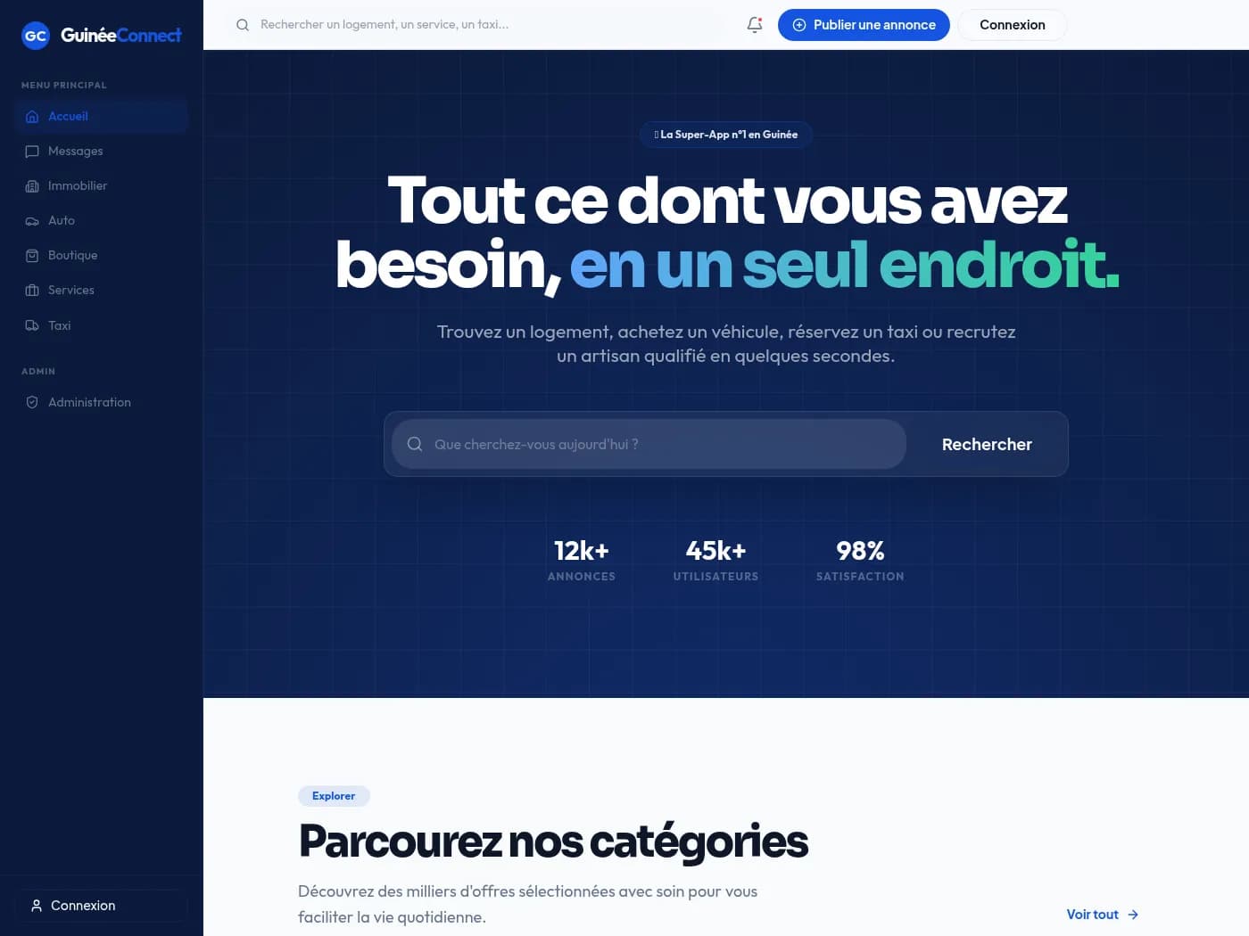 GuinéeConnect Super-App