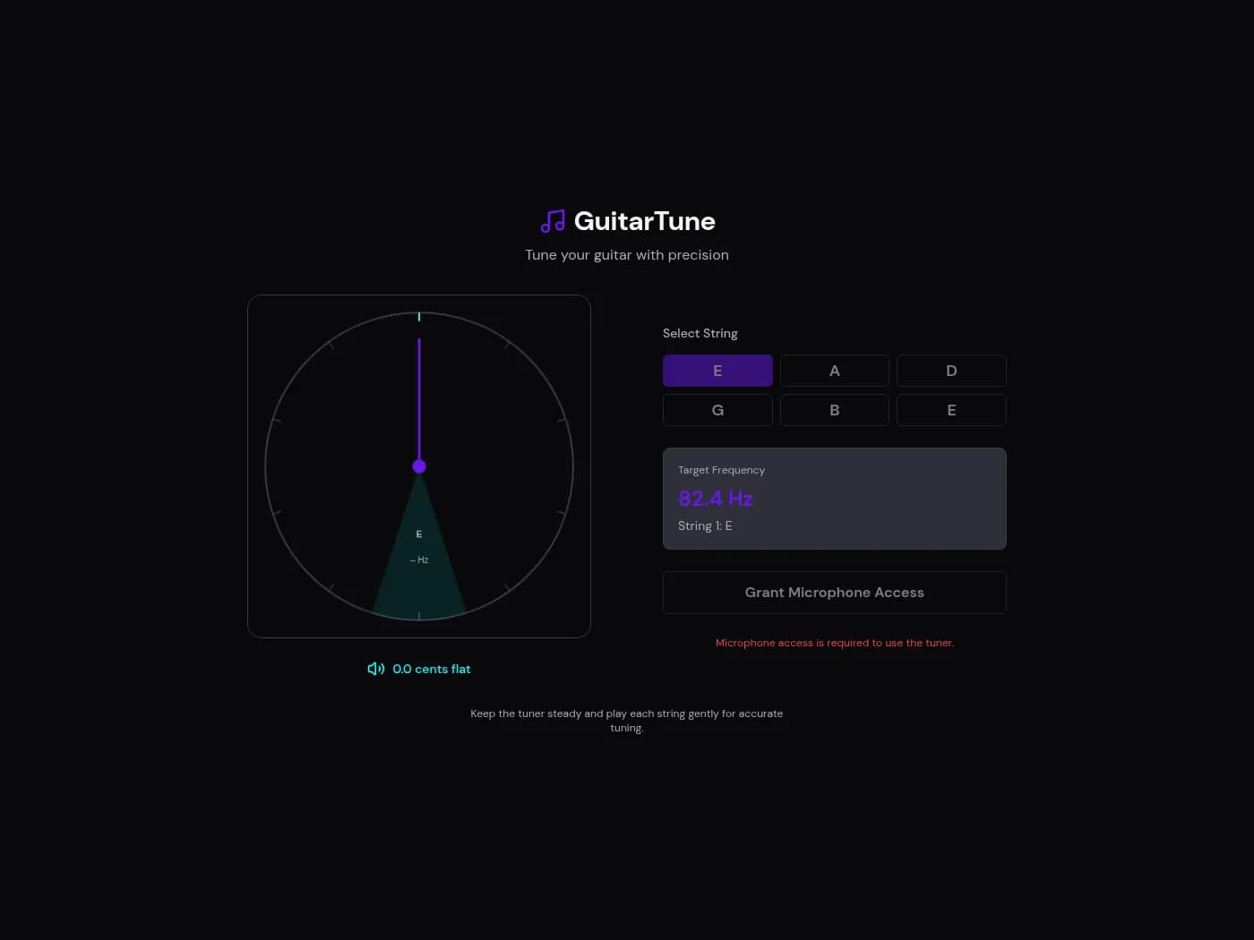 GuitarTune Clone
