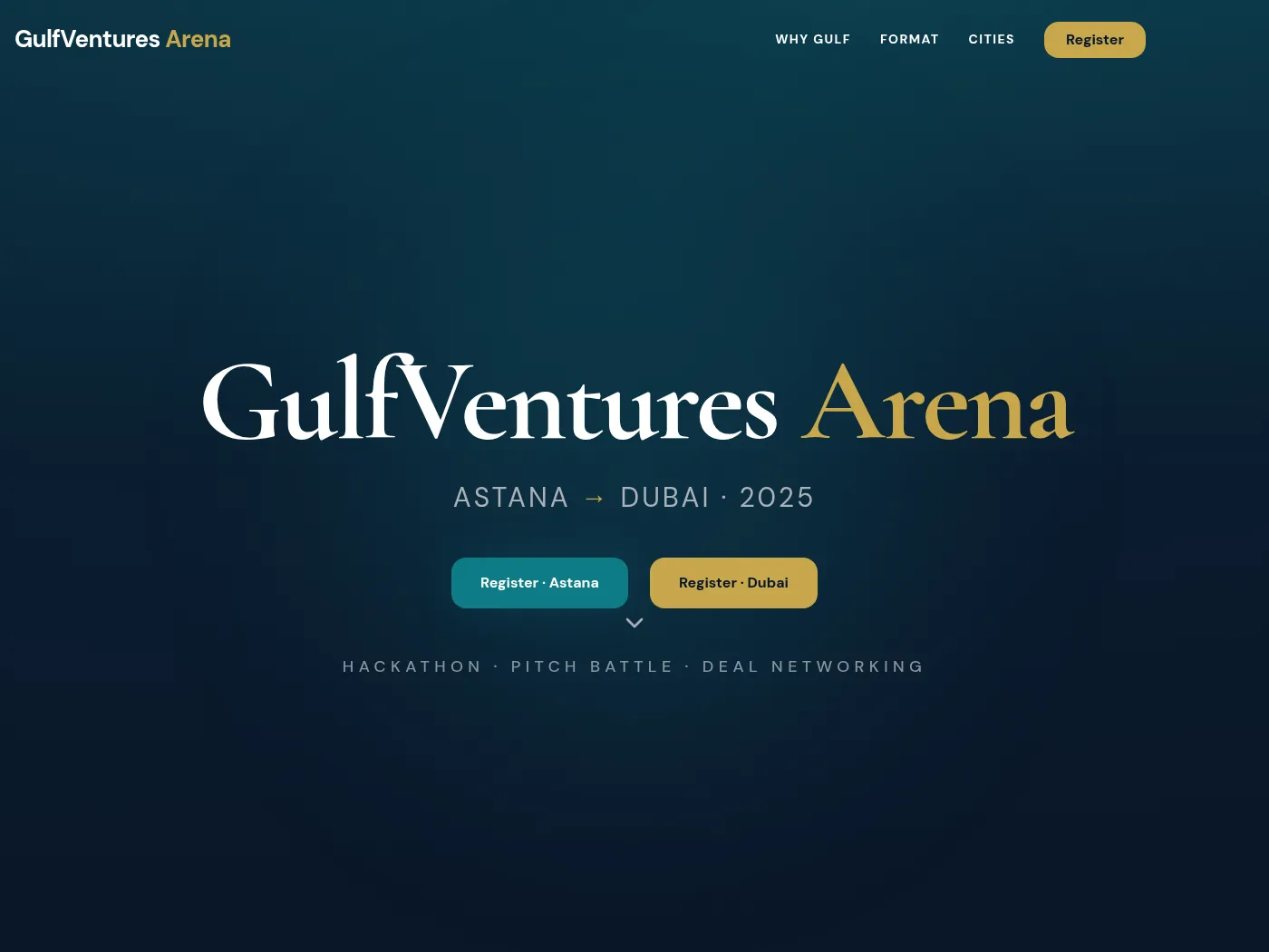 GulfVentures Arena Site