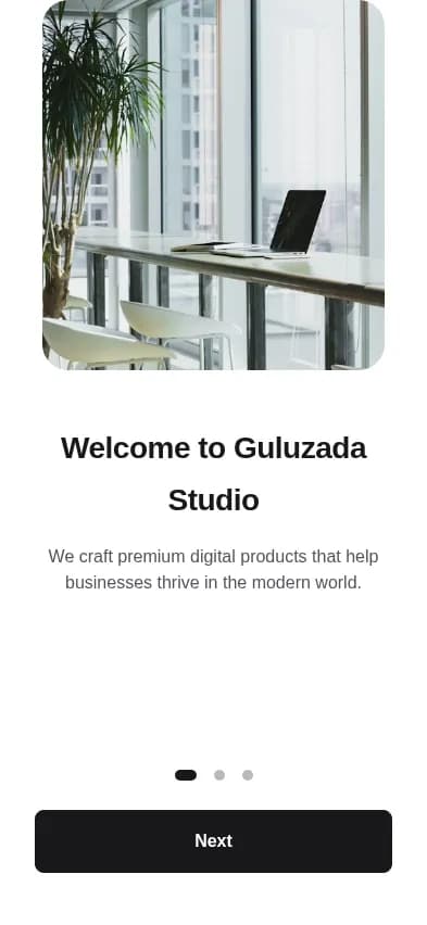Guluzada Studio App