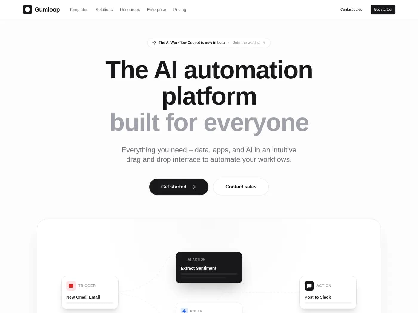 Gumloop Site Clone