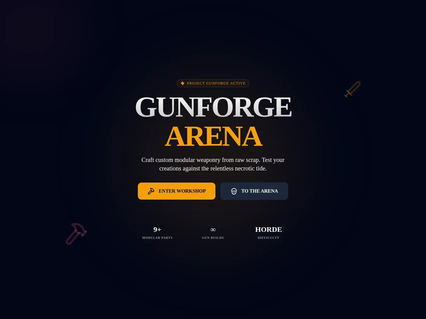 GunForge Zombie Arena