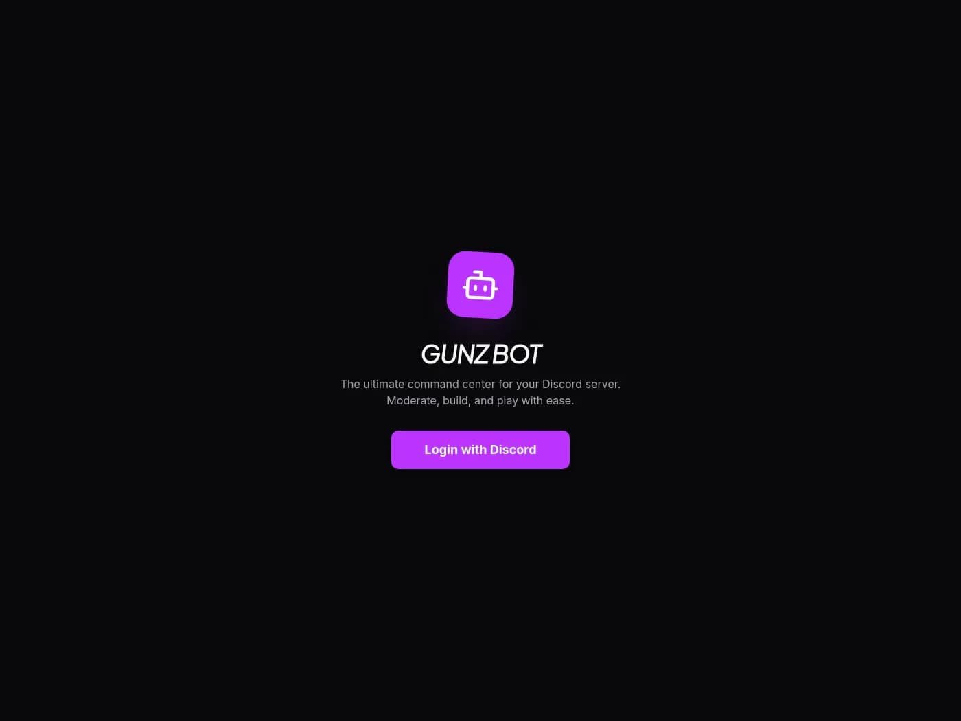 Gunz Discord Bot