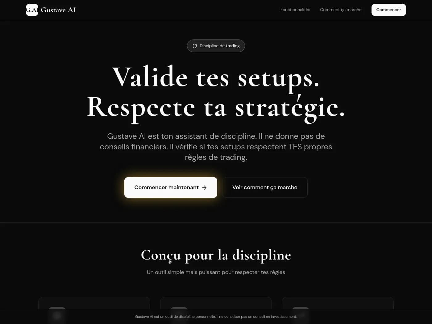 Gustave AI Trading Assistant