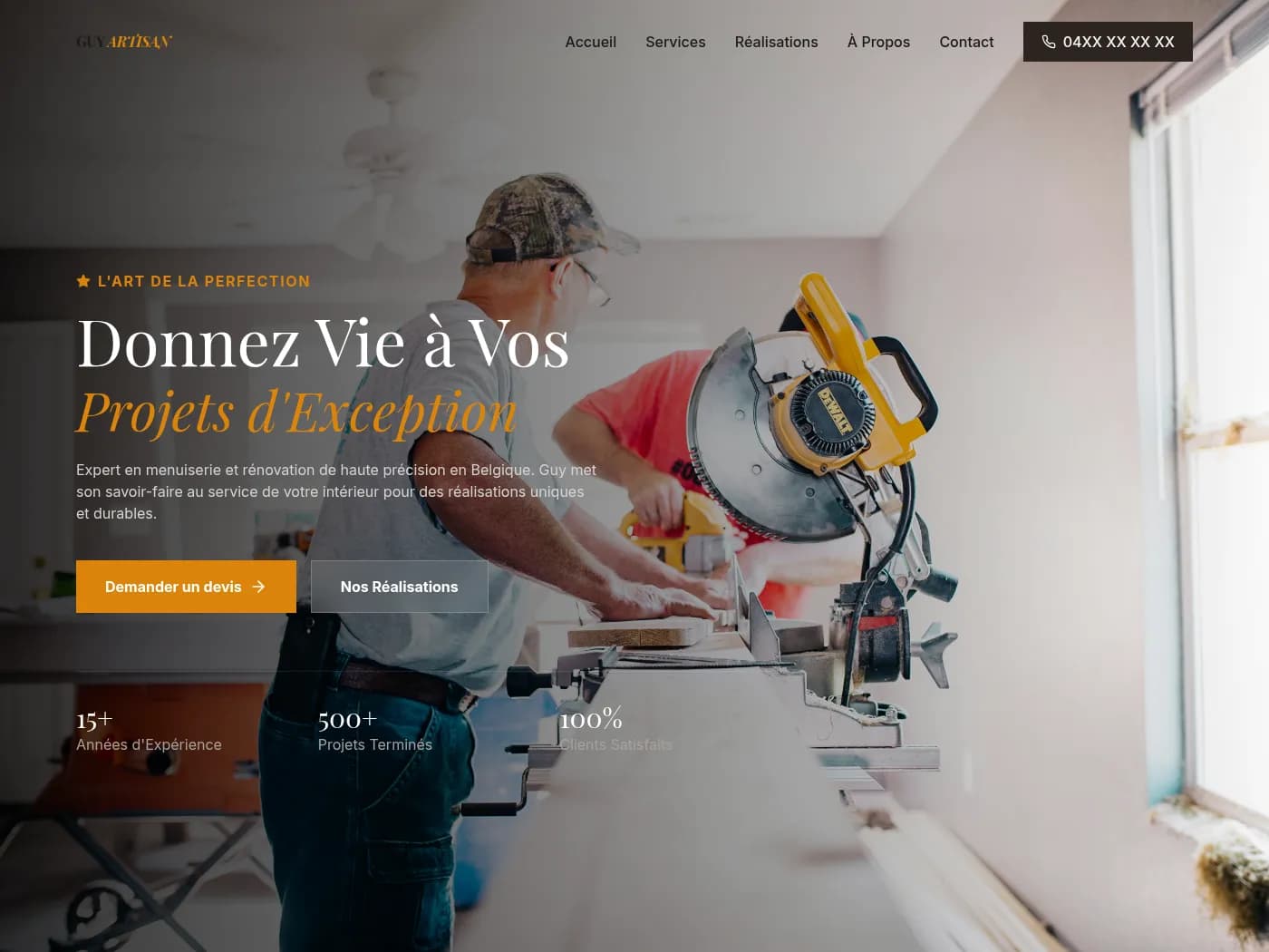 Guy Artisan Website