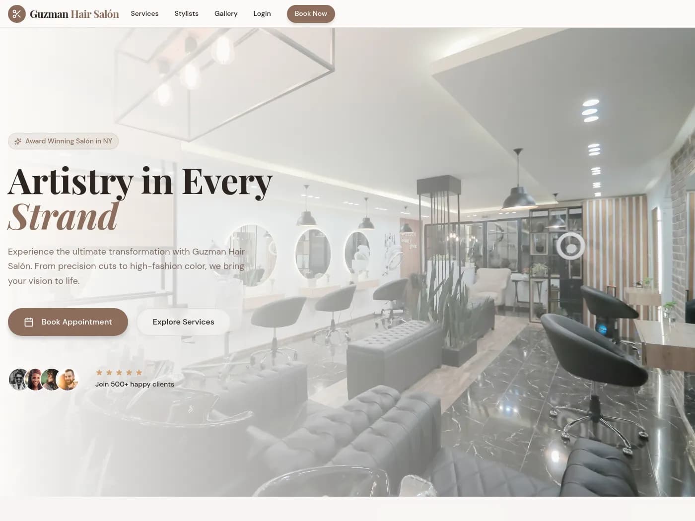 Guzman Hair Salon Site