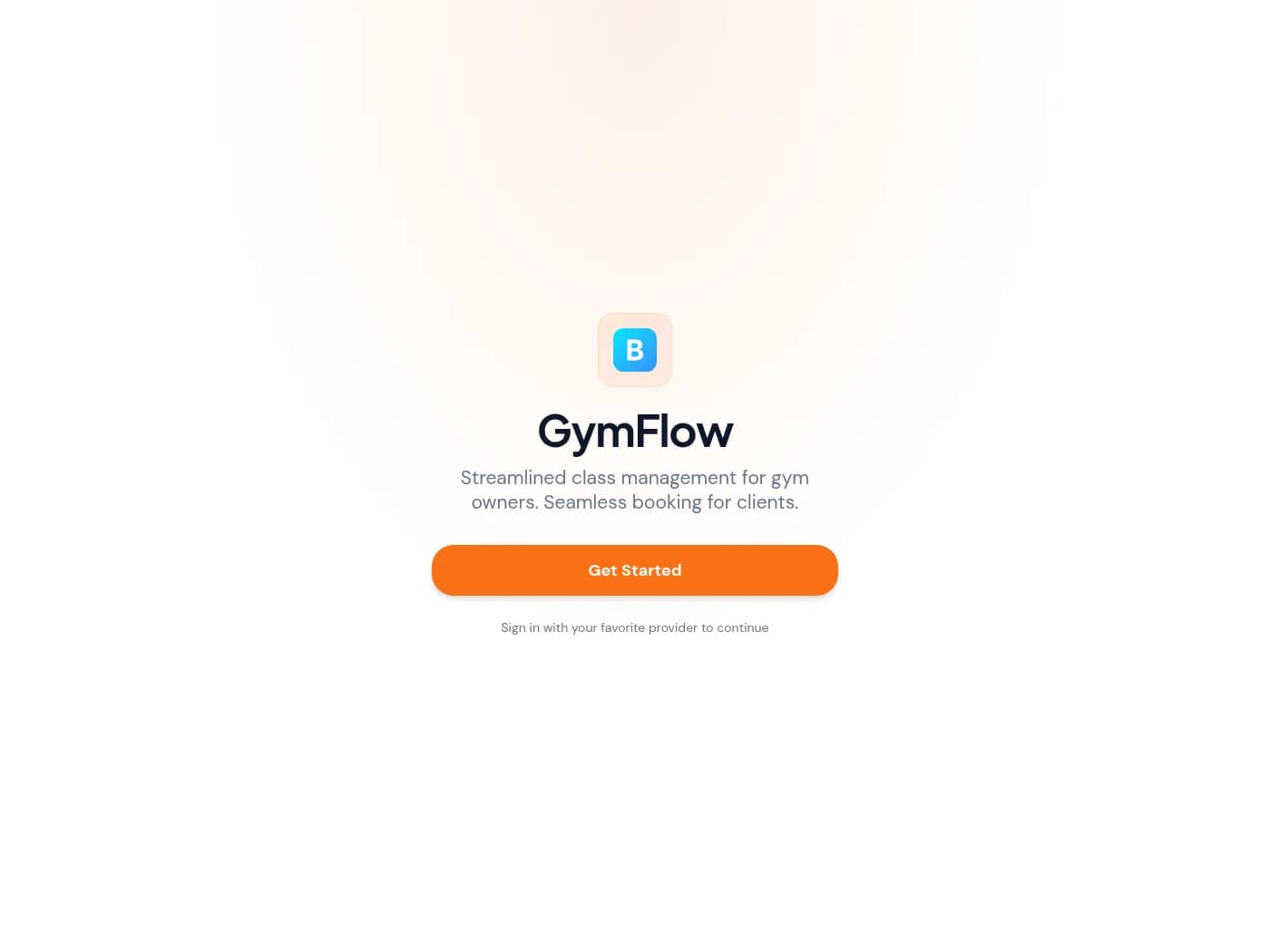 Gym Class Booker