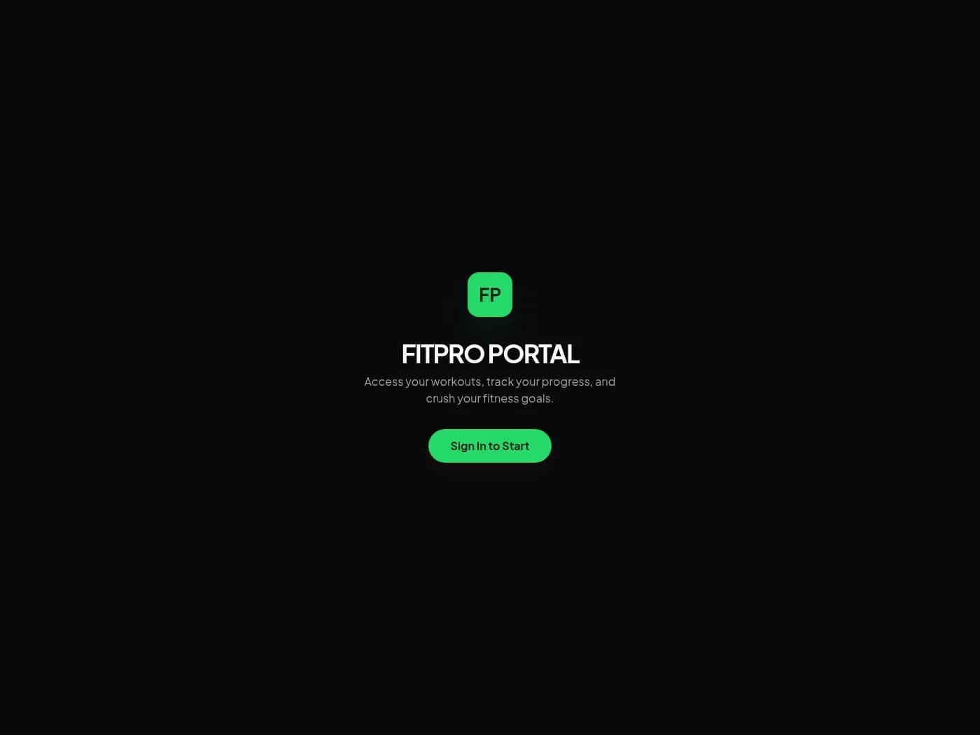 FitPro Instructor Site