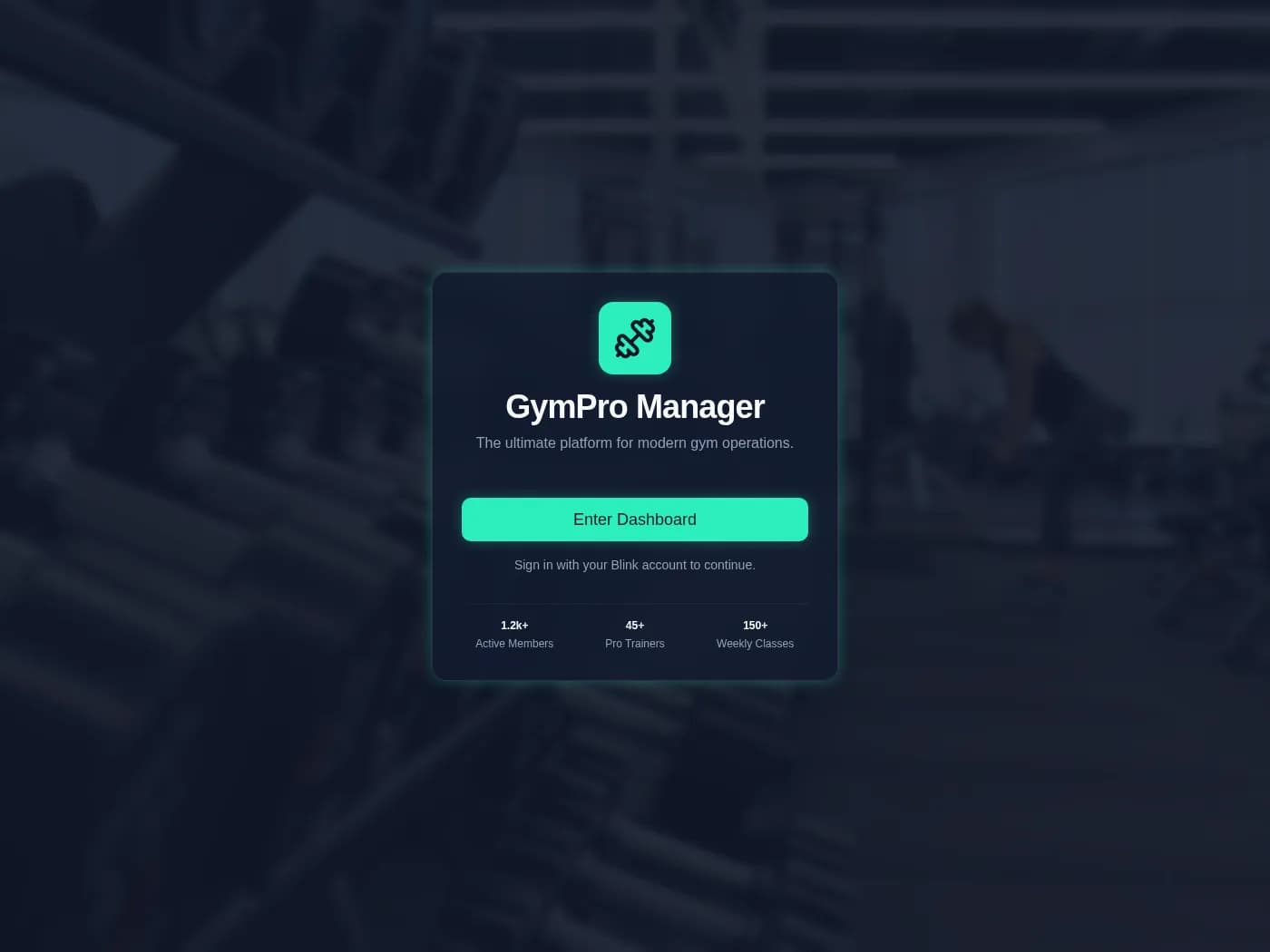 GymPro Manager