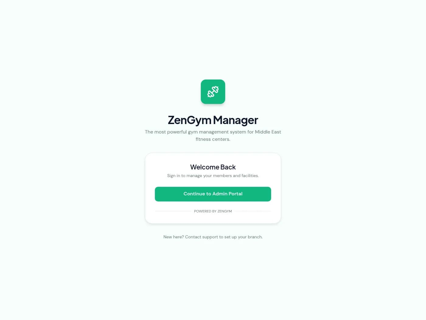 ZenGym Manager