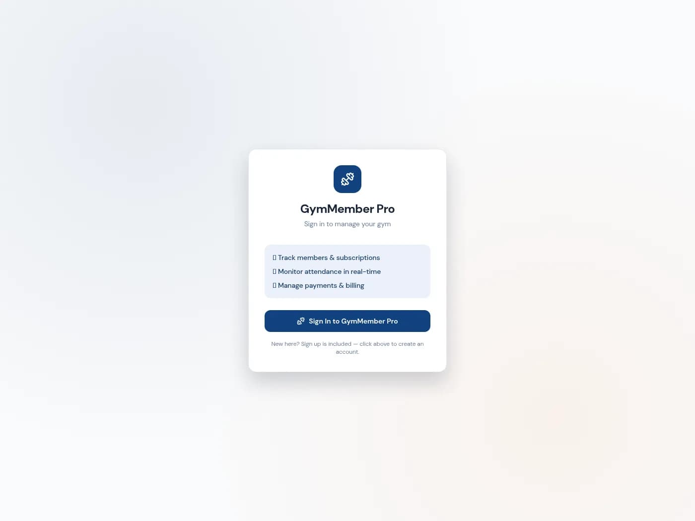 GymMember Pro