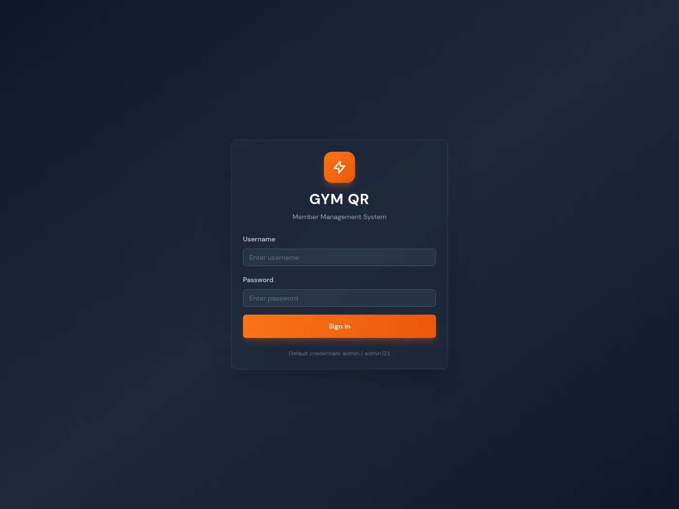GymQR Manager