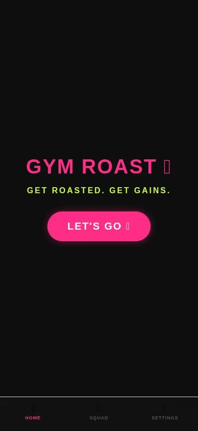 GYM ROAST Accountability