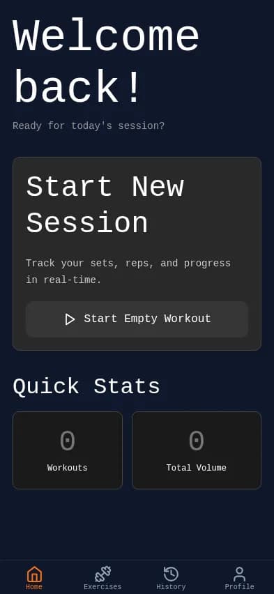Gym Workout Tracker