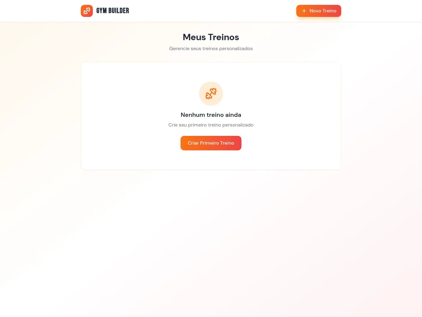 Gym Workout Builder