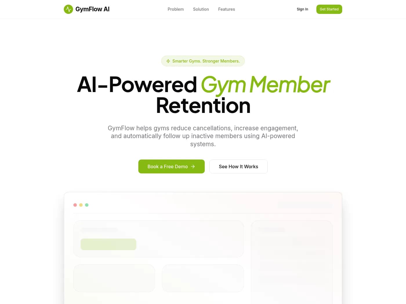 GymFlow AI Retention App