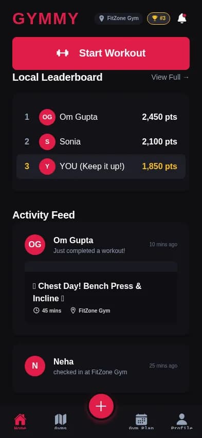 GYMMY Fitness Tracker