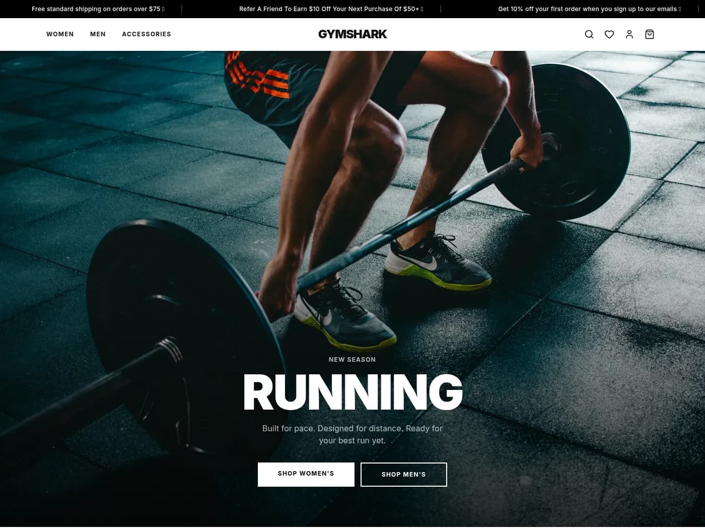 Gymshark Web Clone