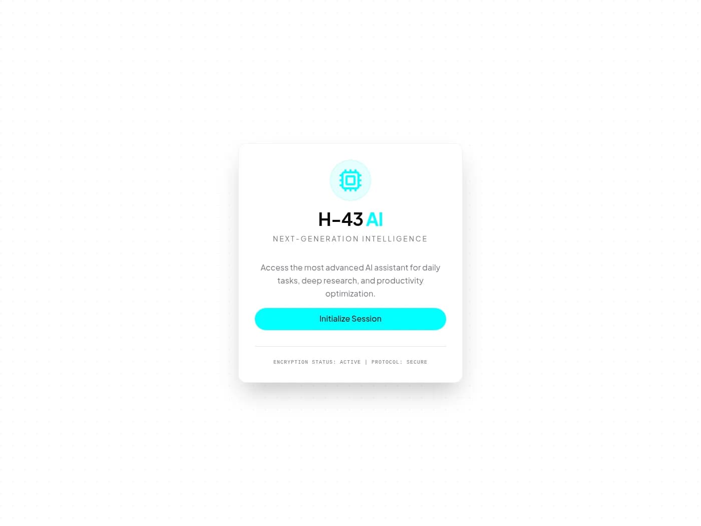 H-43 AI Assistant