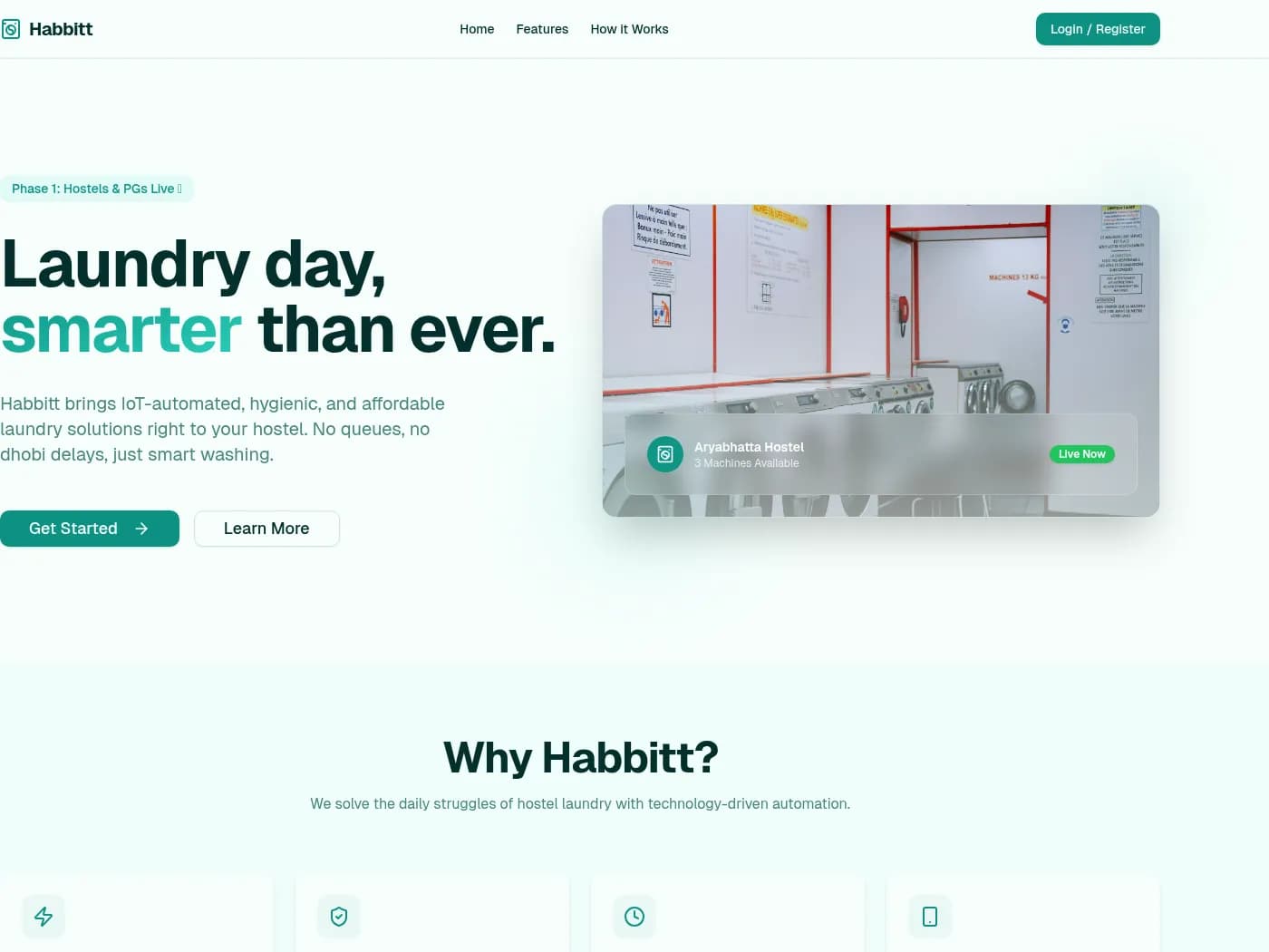 Habbitt Laundry Portal