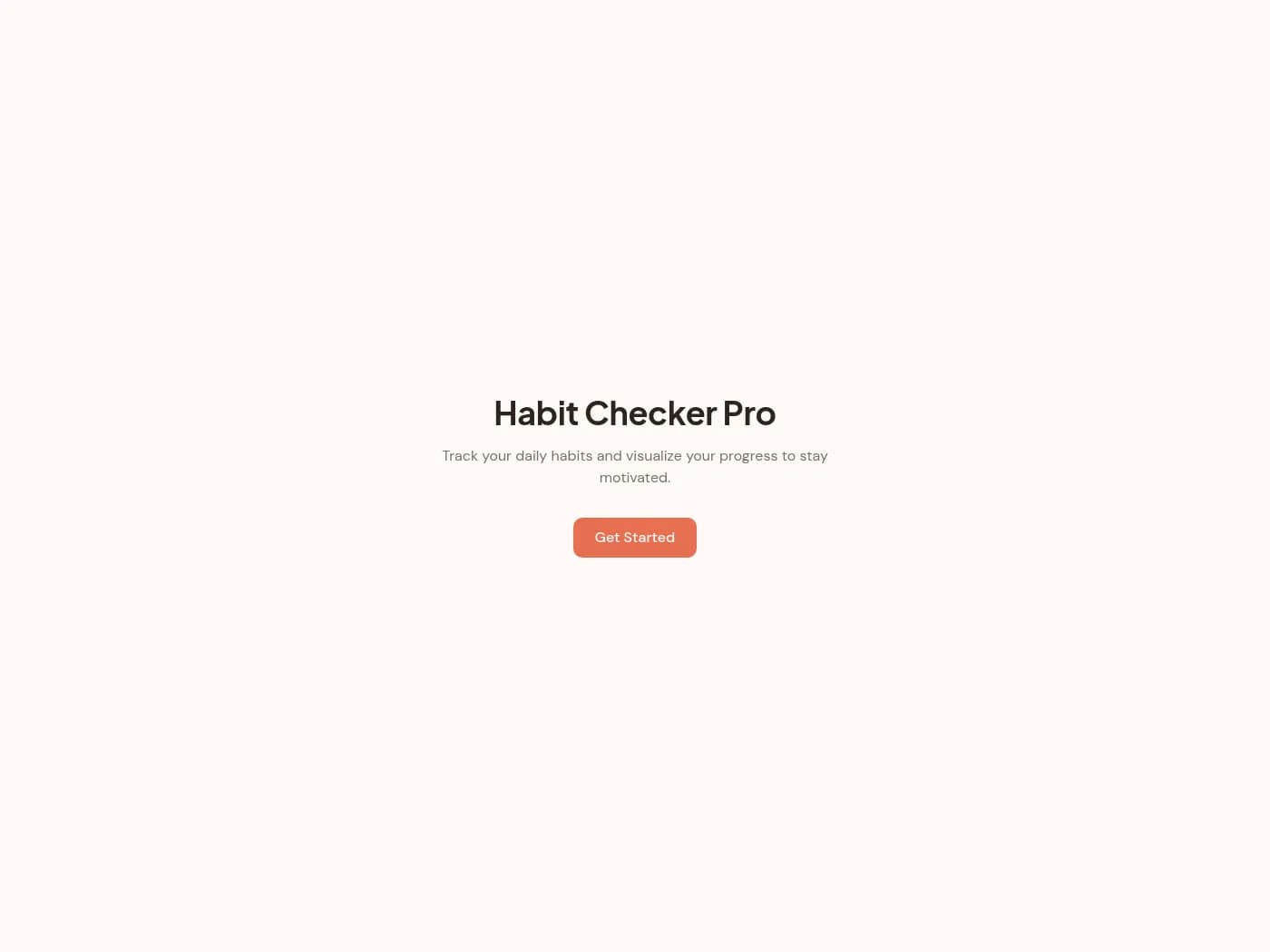 Habit Checker Pro