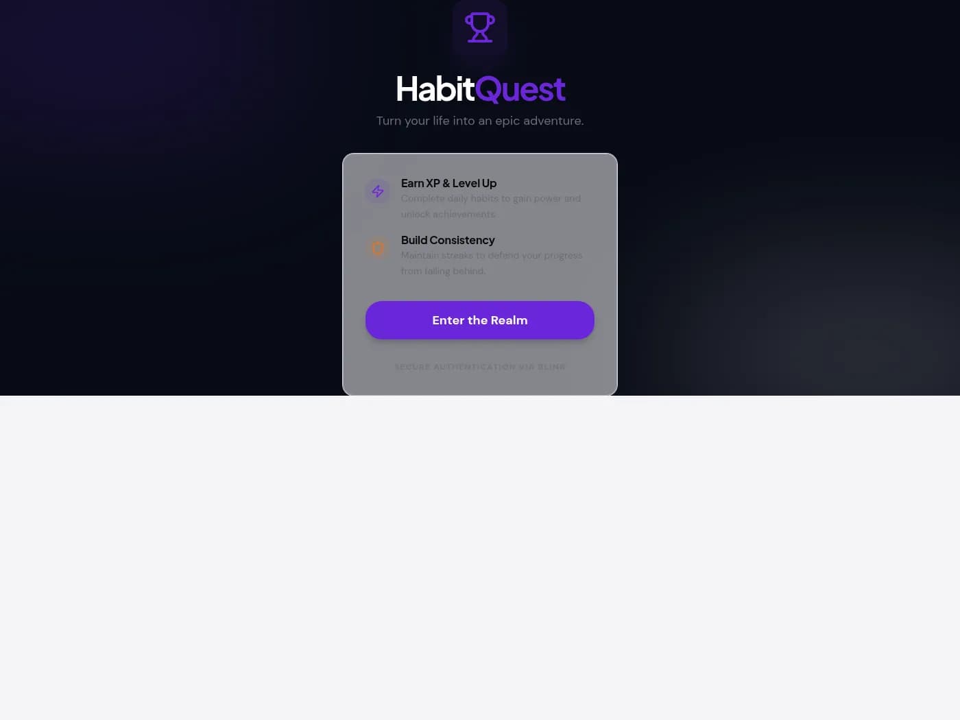 Habit Hero Game