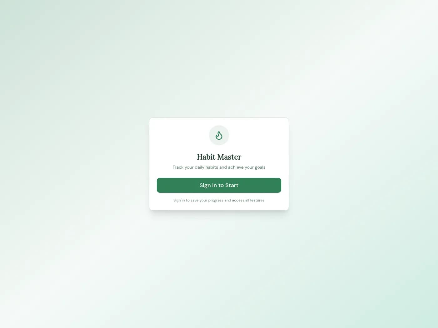 Habit Master Tracker