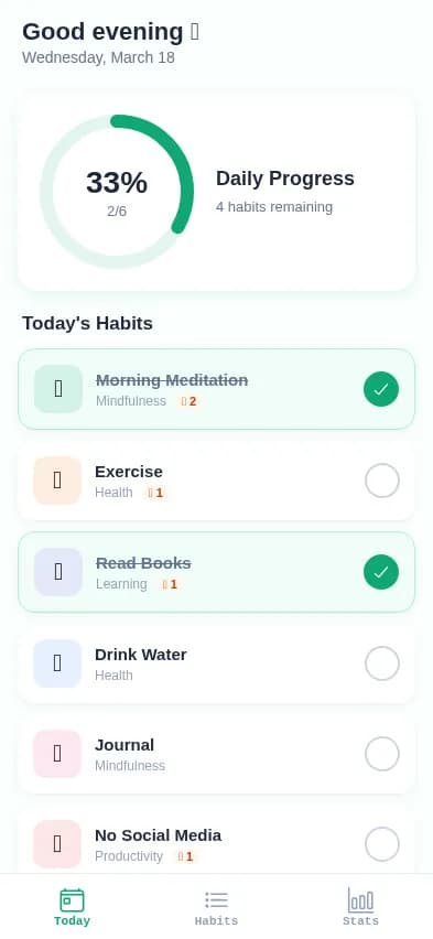 Habit Planner Pro
