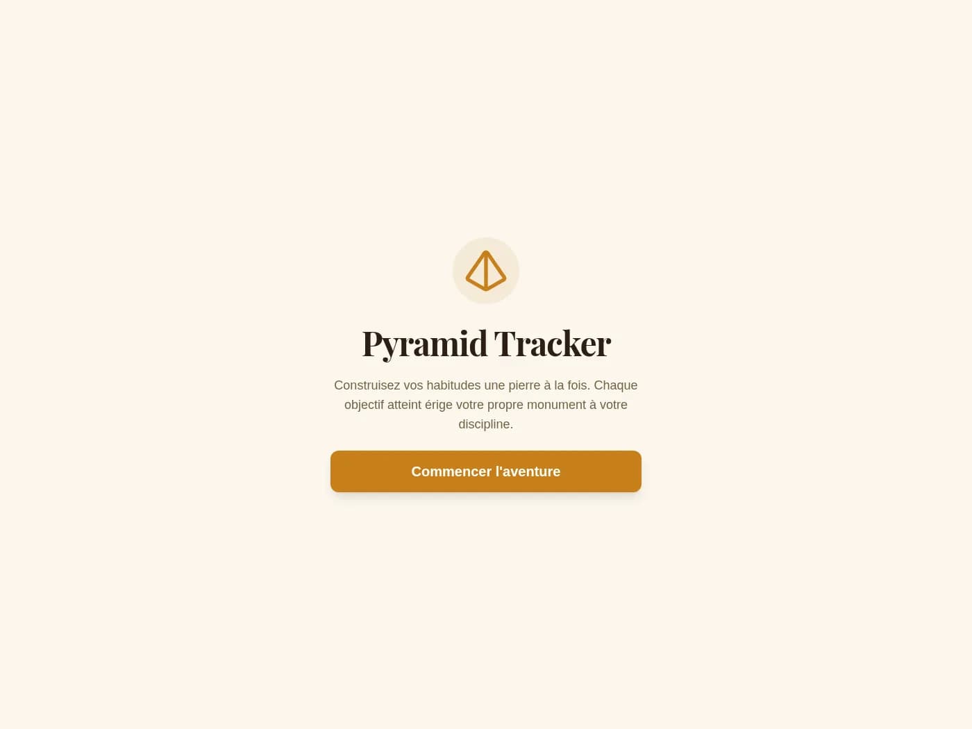 Habit Pyramid Tracker