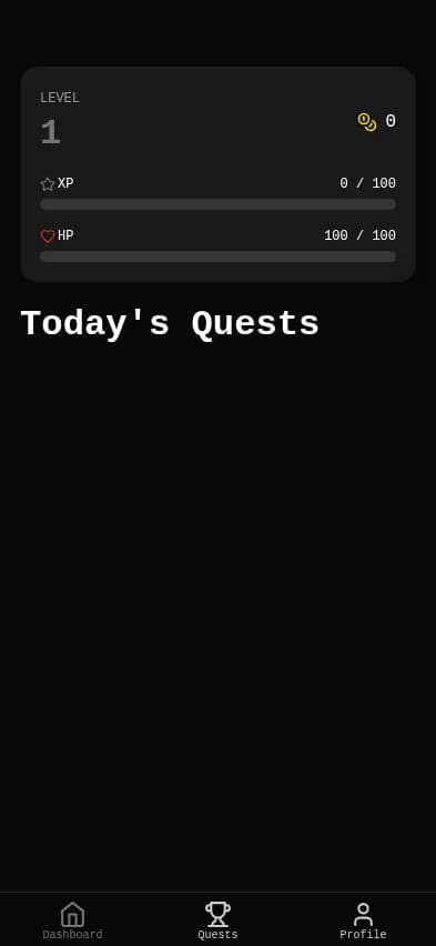 Habit Quest UI