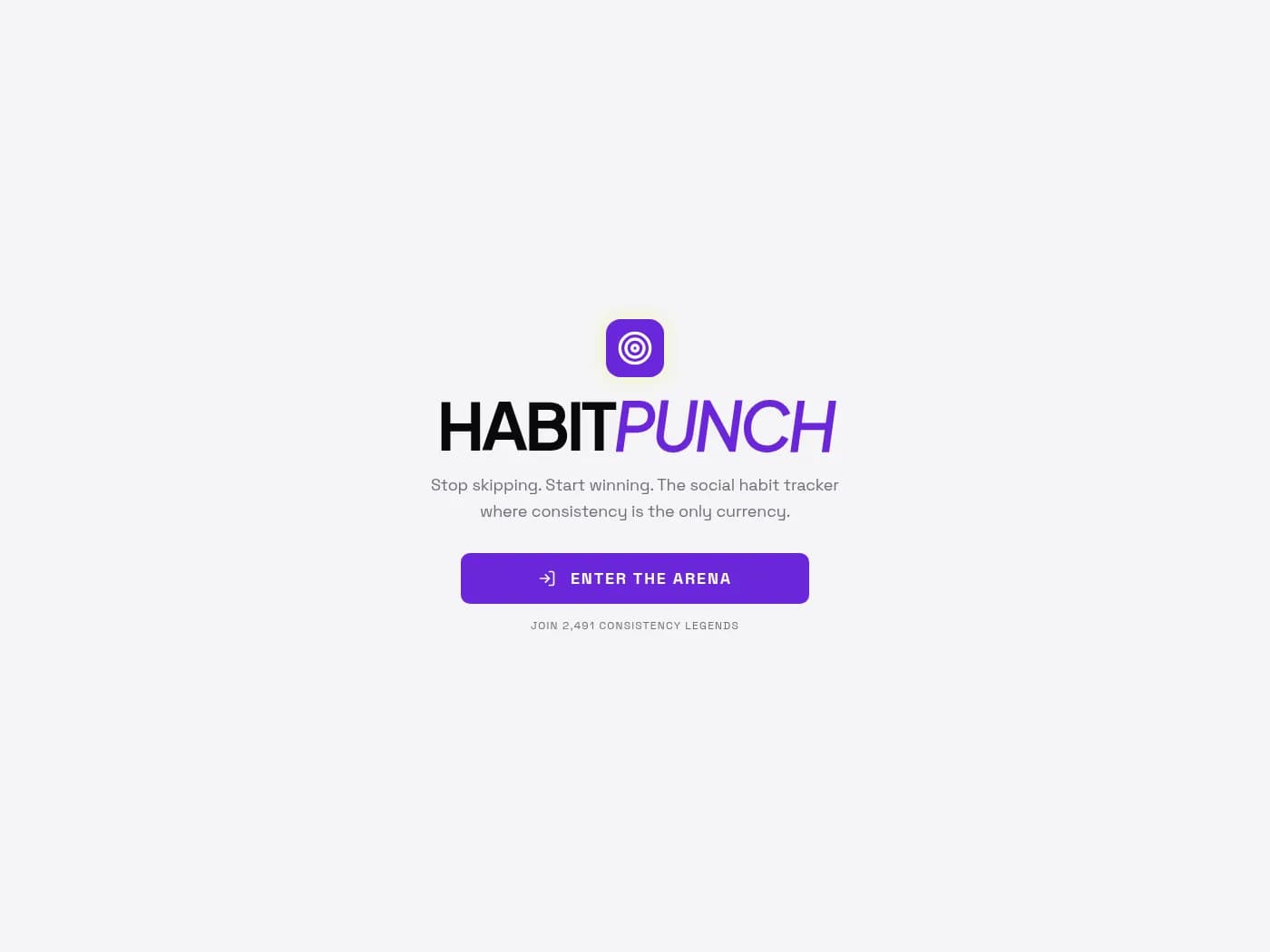 Social Habit Scoreboard