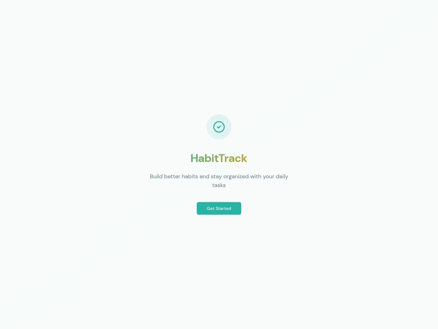 HabitTrack To-Do App