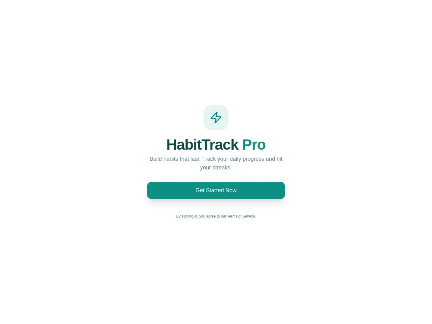 HabitTrack Pro