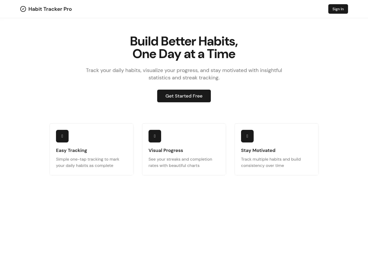 Habit Tracker Pro