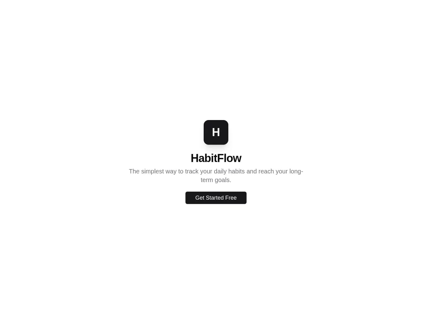 Habit Tracker App