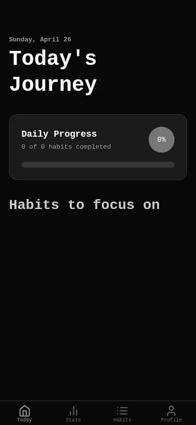 Habit Pulse Mobile