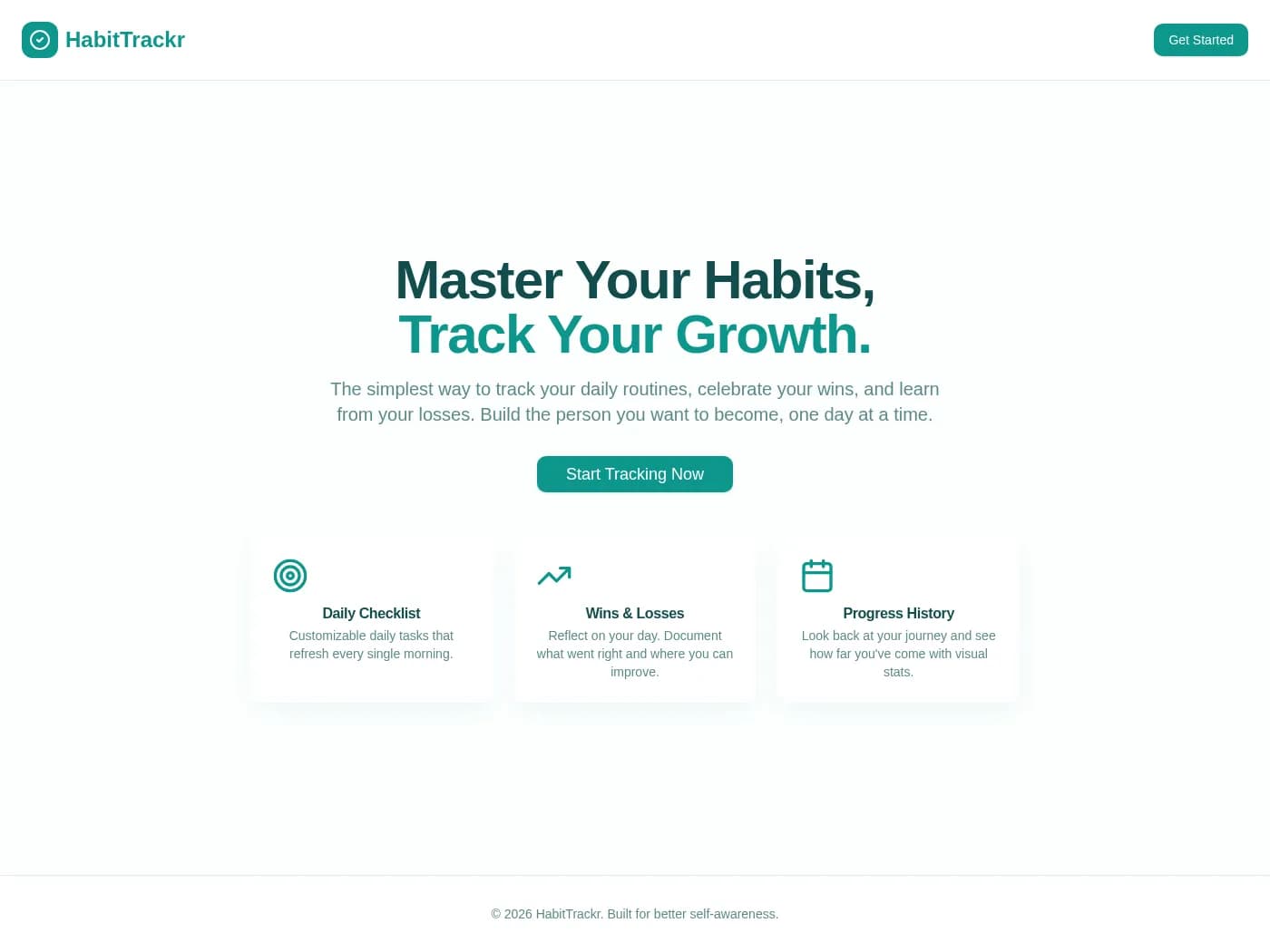 HabitTrackr