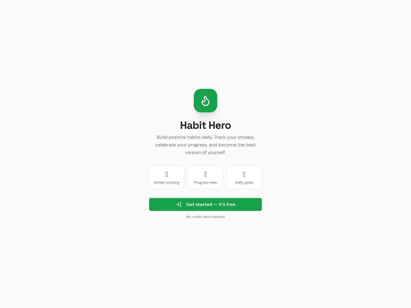 Habit Hero